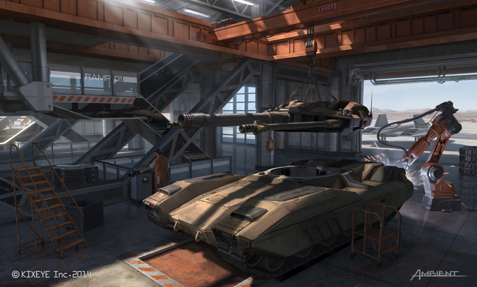 Will Burns - Tank garages