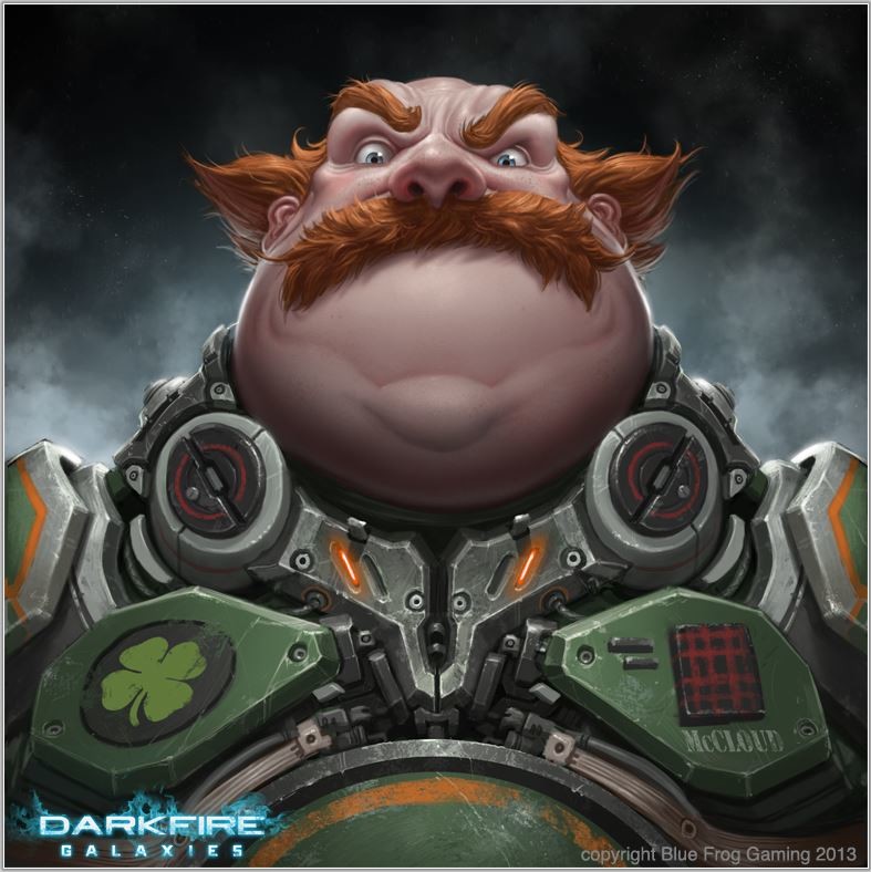 ArtStation - Darkfire Galaxies Commanders 1