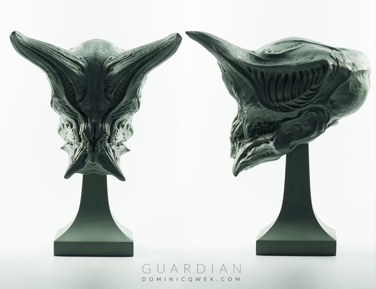 Dominic Qwek - Alien Skulls