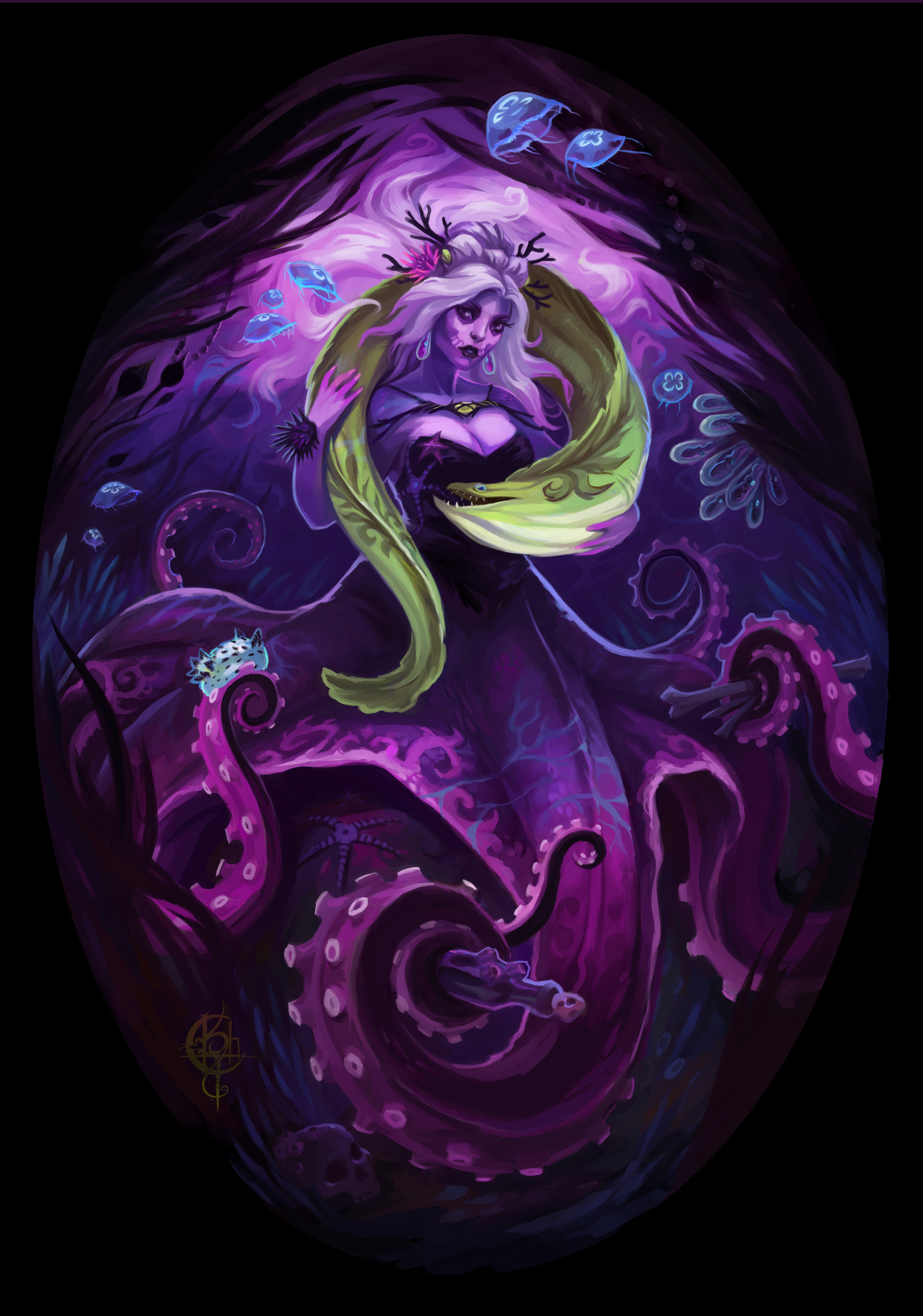 ArtStation - The Sea Witch