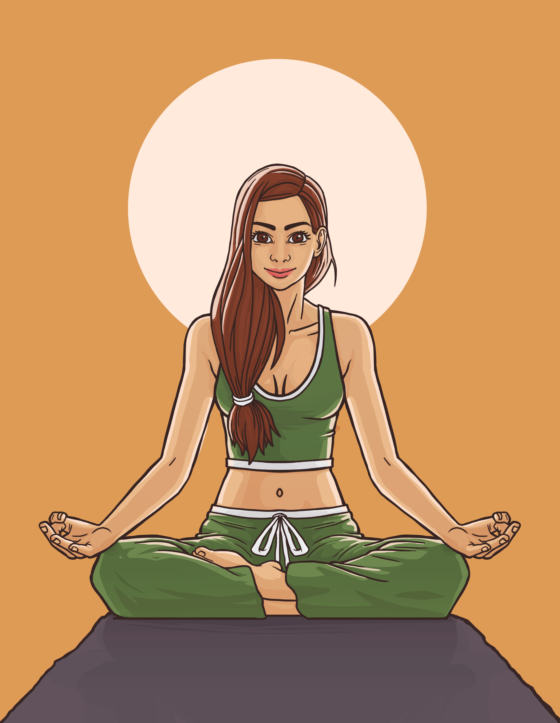 ArtStation - Yoga Girl