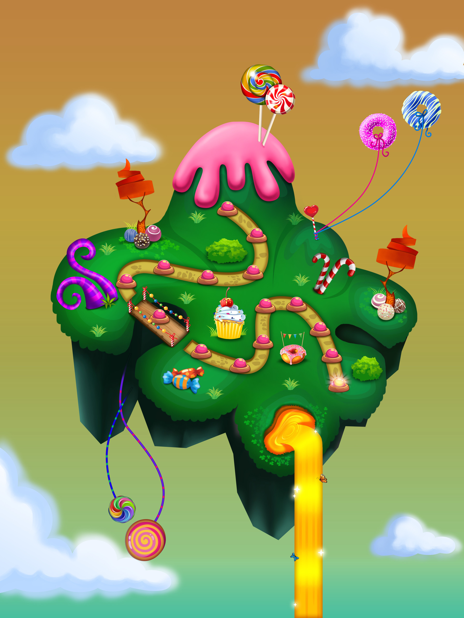 ArtStation - Candy land