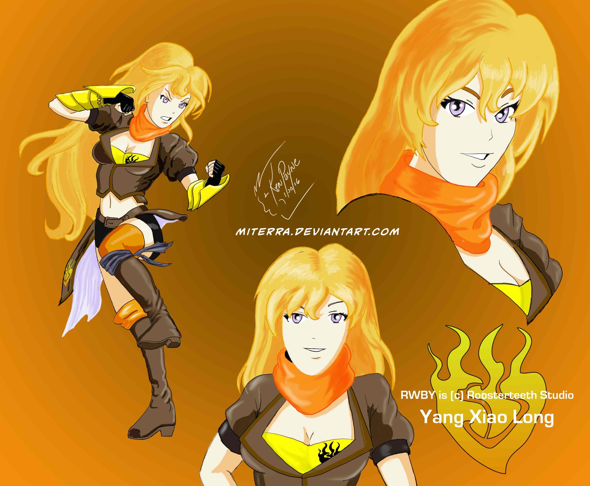 Kenneth Payne - RWBY fanart