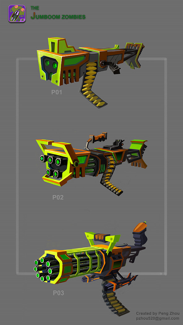 ArtStation - Prop Design - Gun