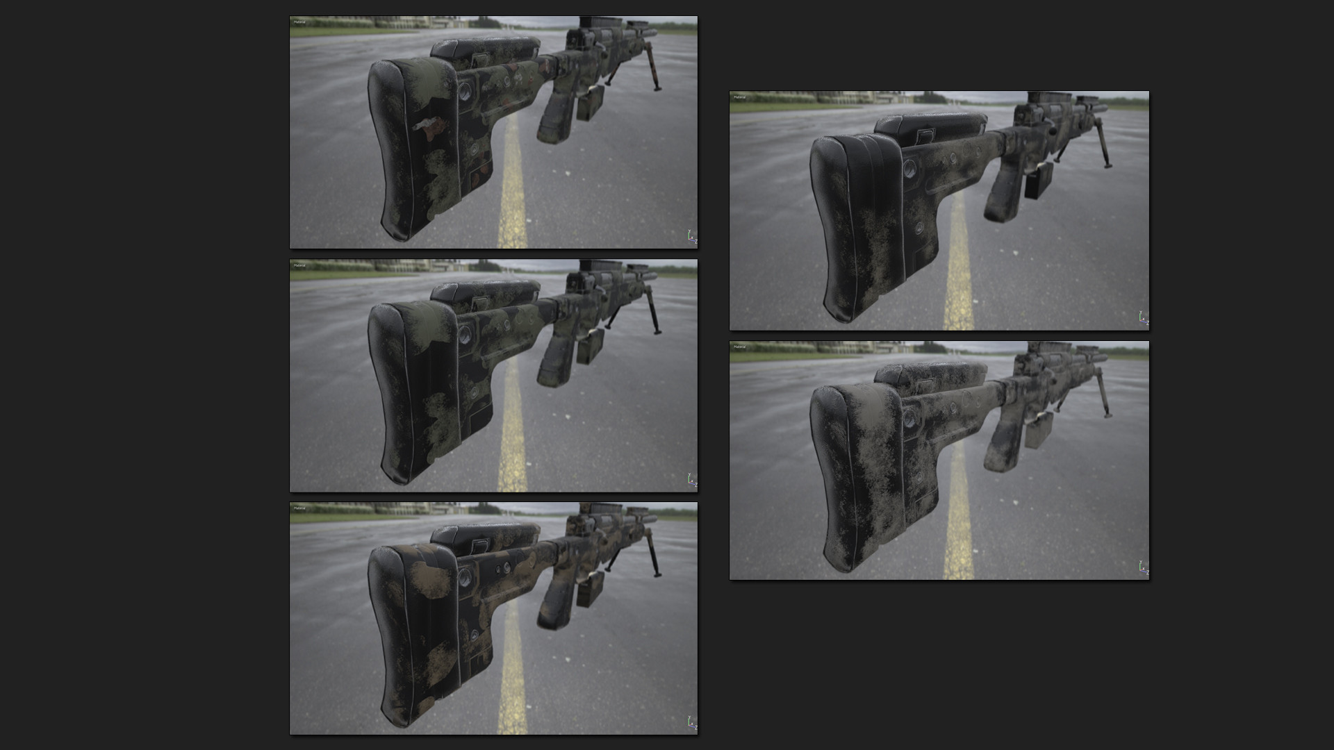 Robert Bonner - AT .308 - 7.62x51 Sniper Rifle 4k Map - Unreal Engine 4 ...