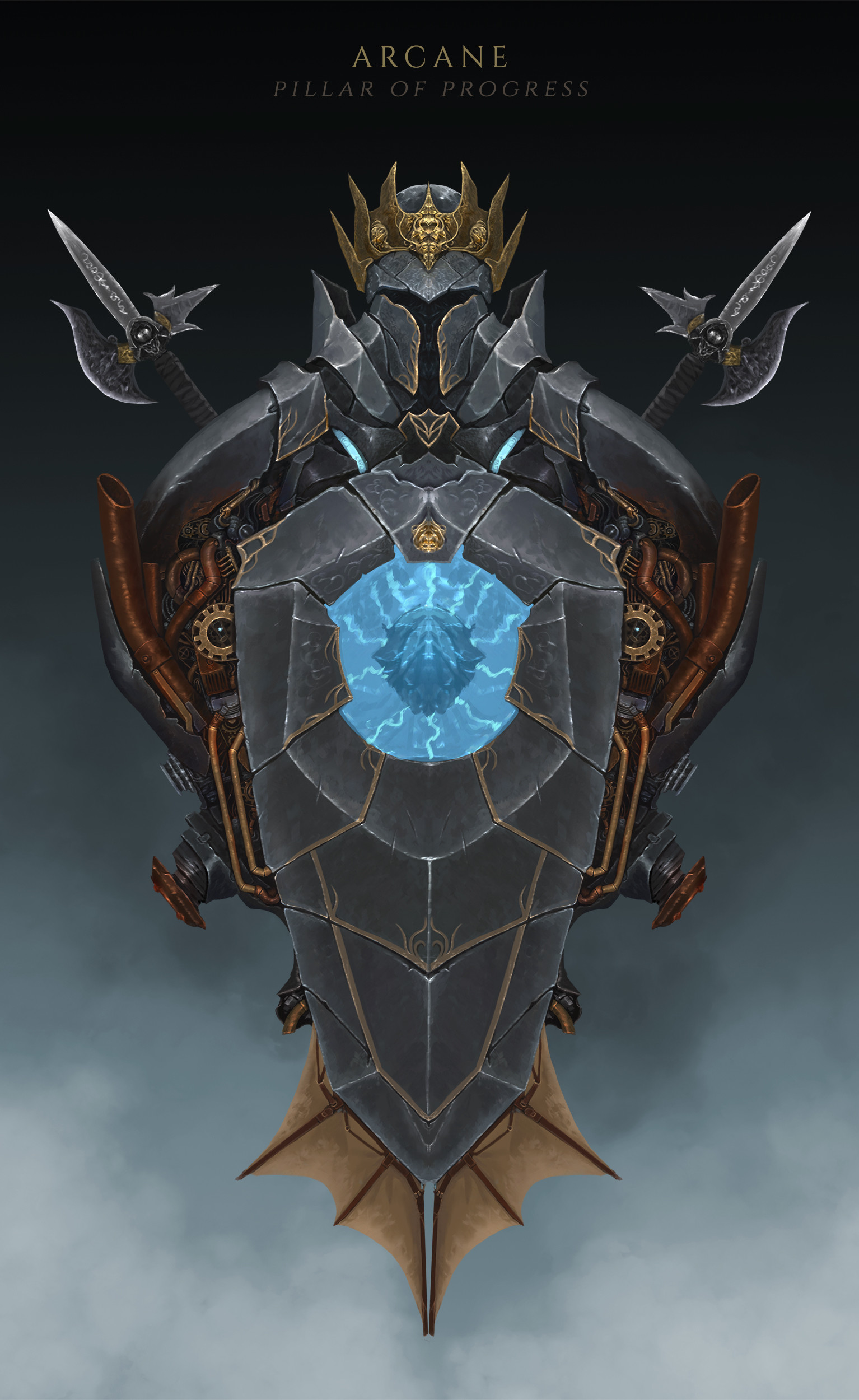 ArtStation - Crest designs for Indie Game