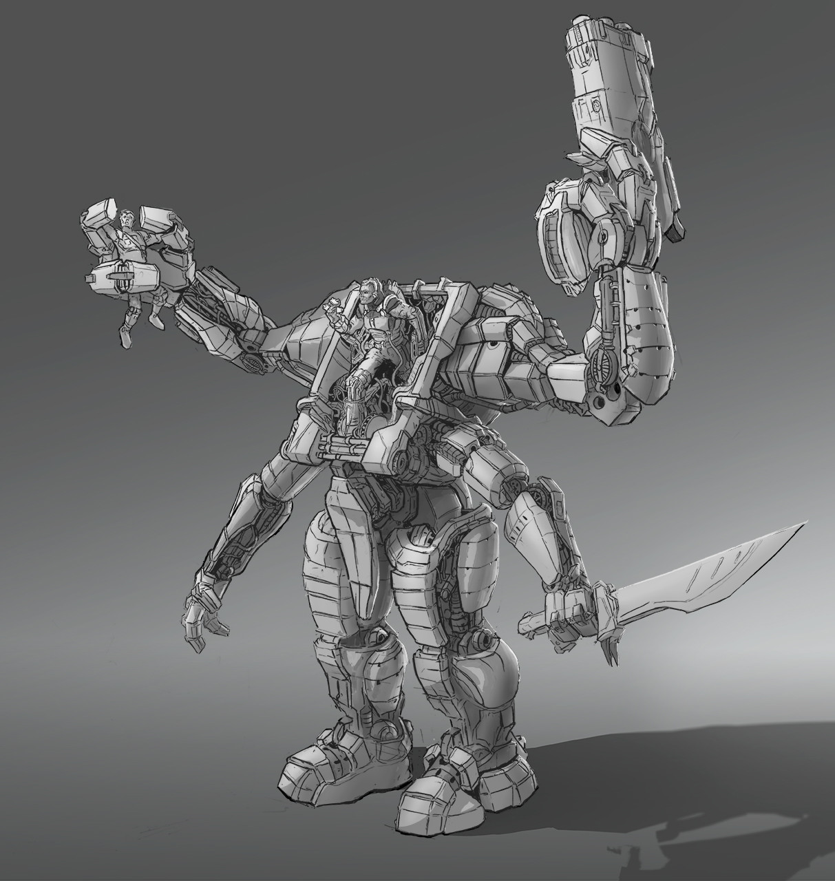 ArtStation - Mech design