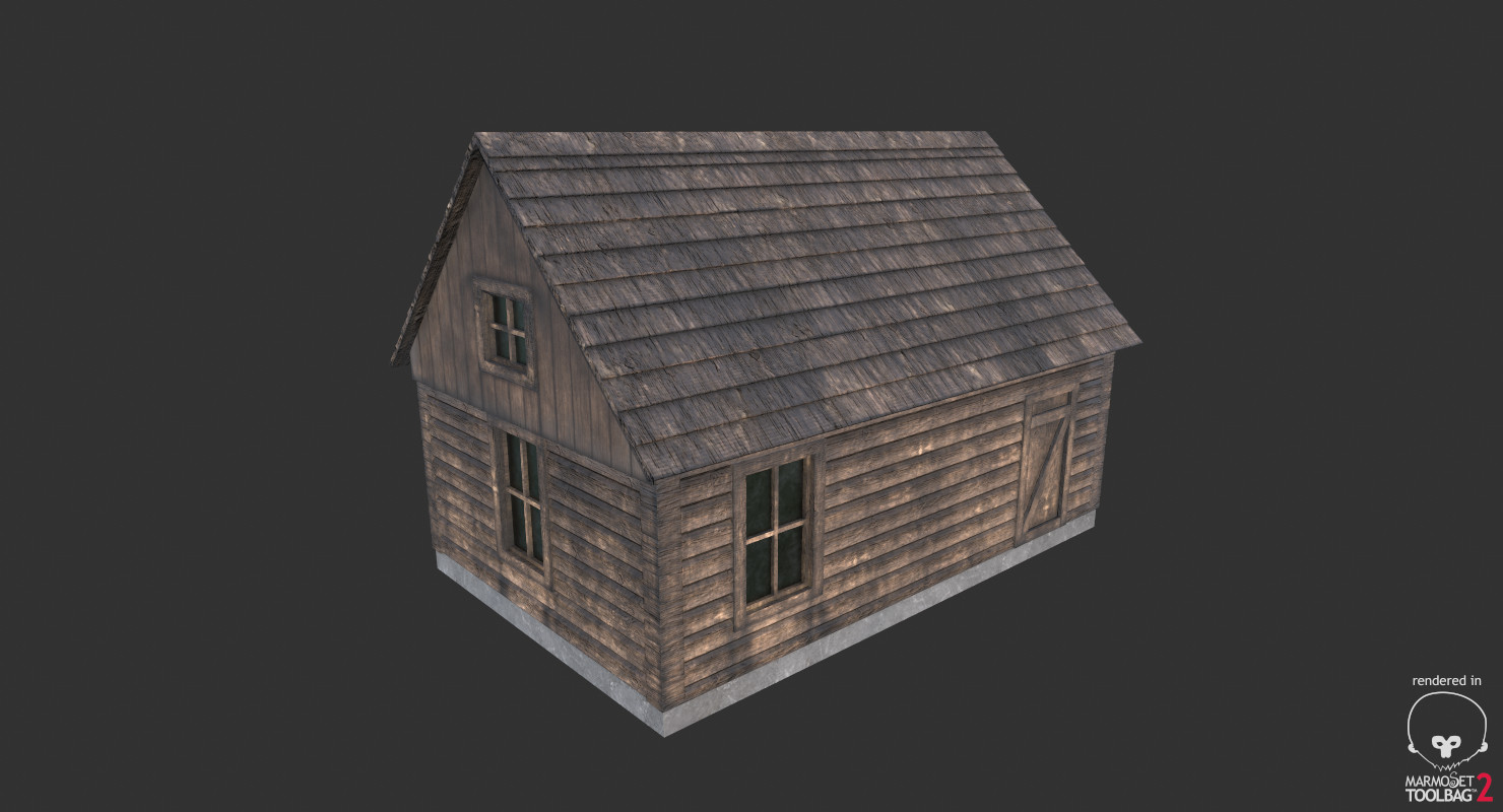 ArtStation - Cabin Ver.2 (Game Ready)