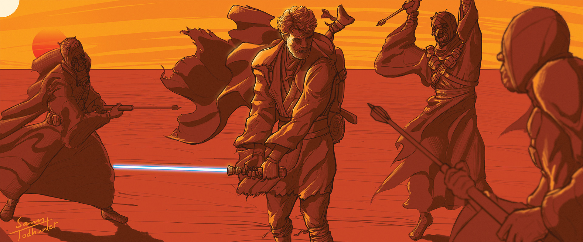 ArtStation - Desert Nomad Obi Wan