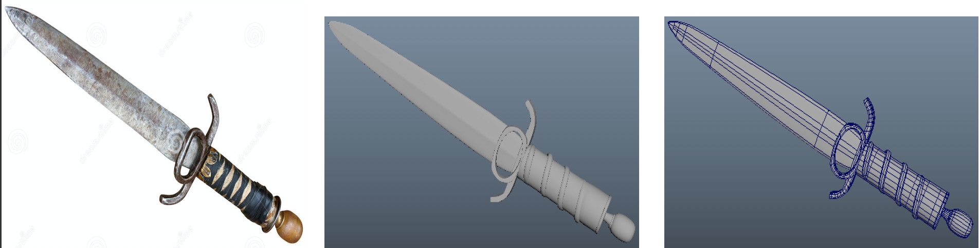 ArtStation - Dagger Model