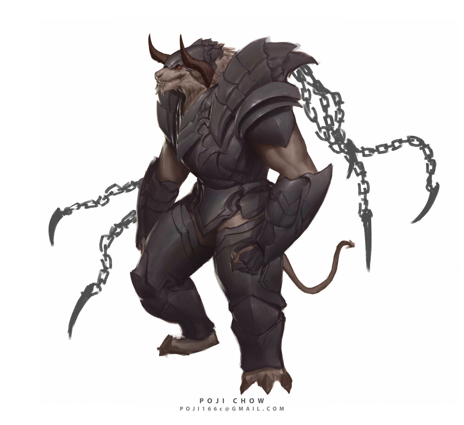 ArtStation - Fenrir Unchained Beast