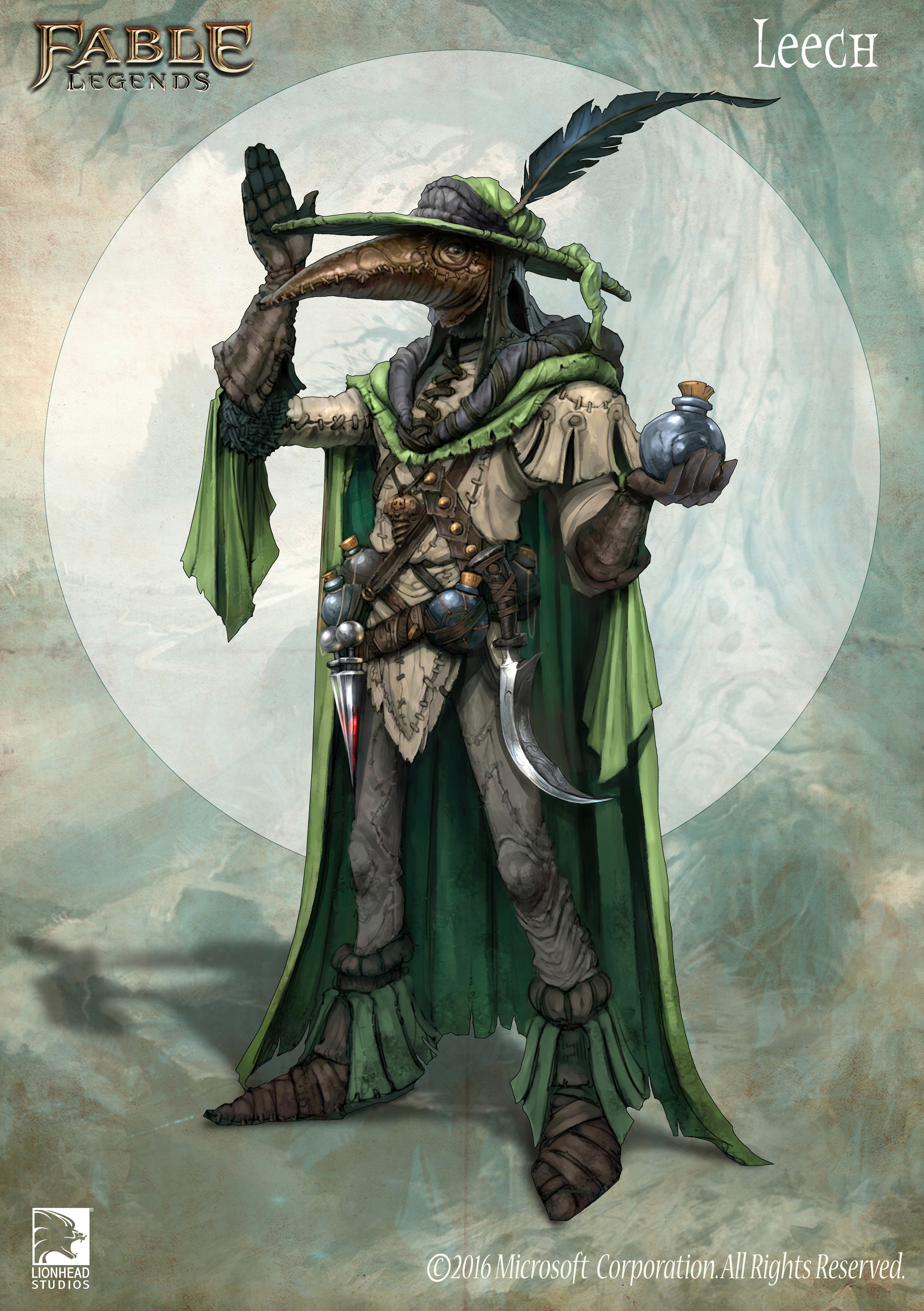 ArtStation - Leech - Fable Legends hero, Mike McCarthy