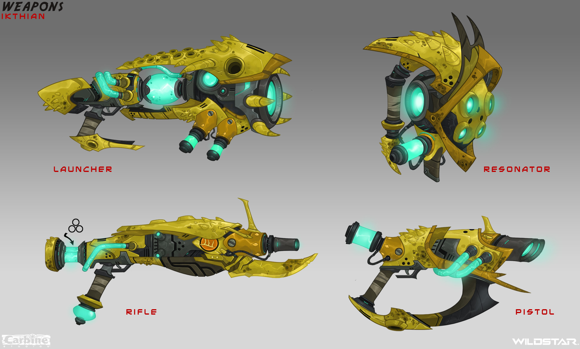 ArtStation - Themed Weapons