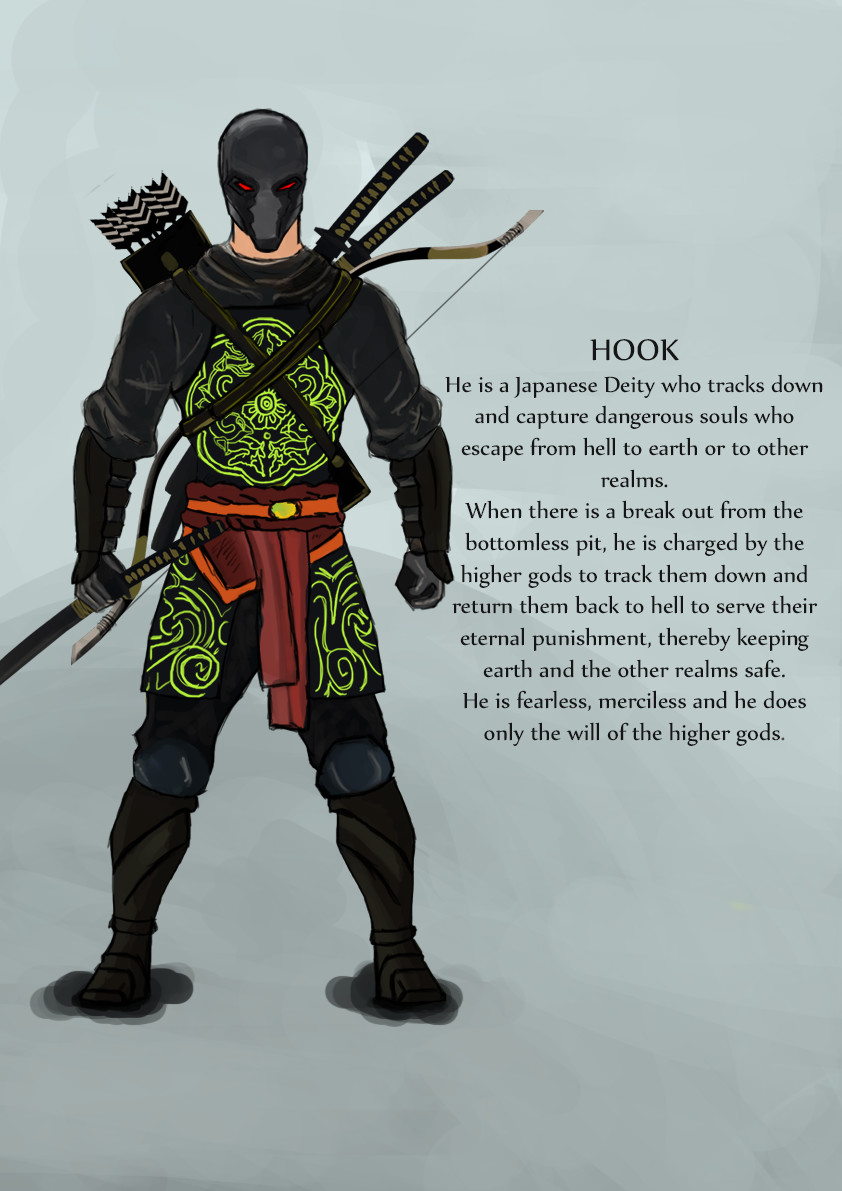 ArtStation - Hook_character Design