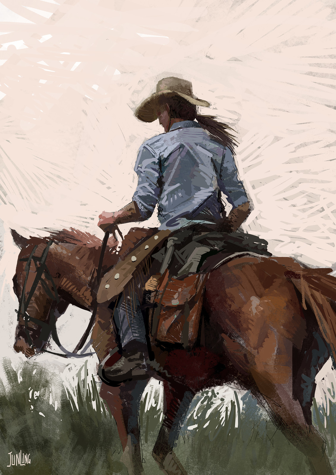 Junling Wang - Painting practice