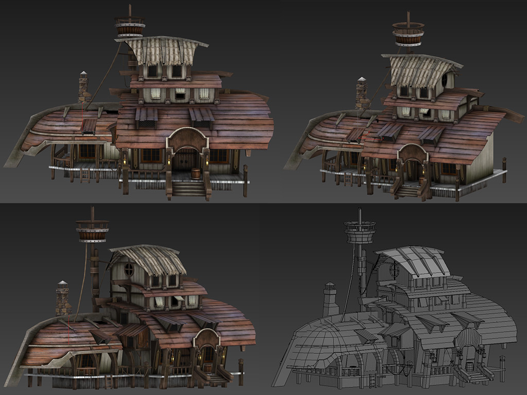 ArtStation - Pirate House