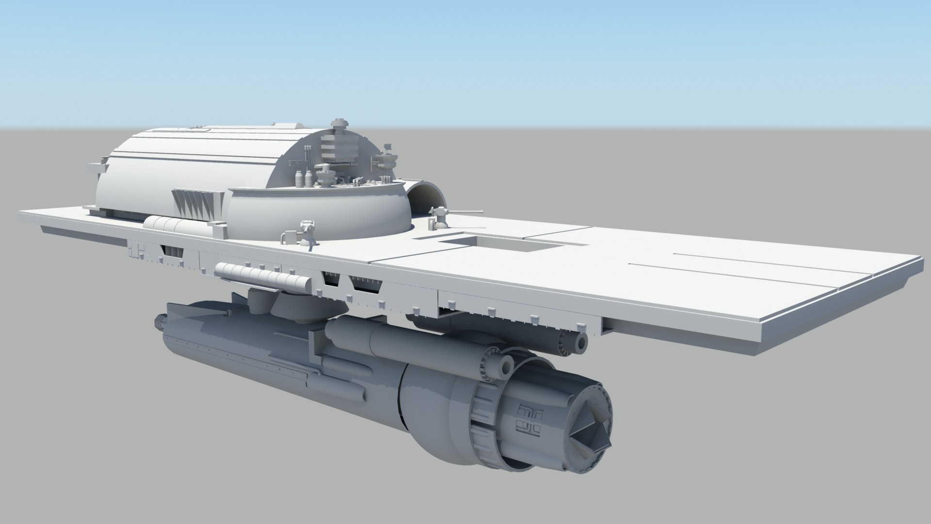 ArtStation - Mega Ship