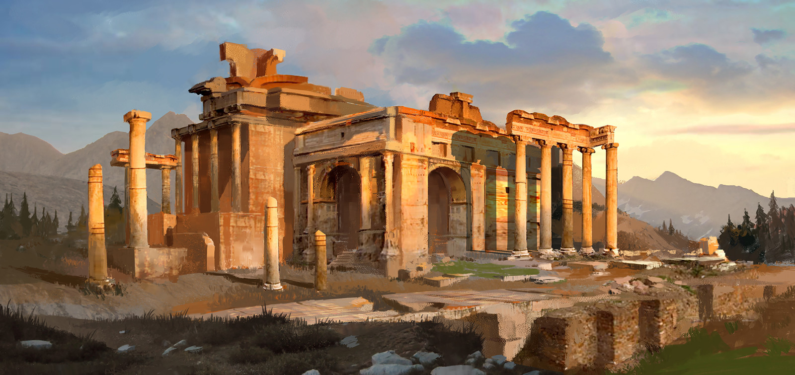 ArtStation - Ruins