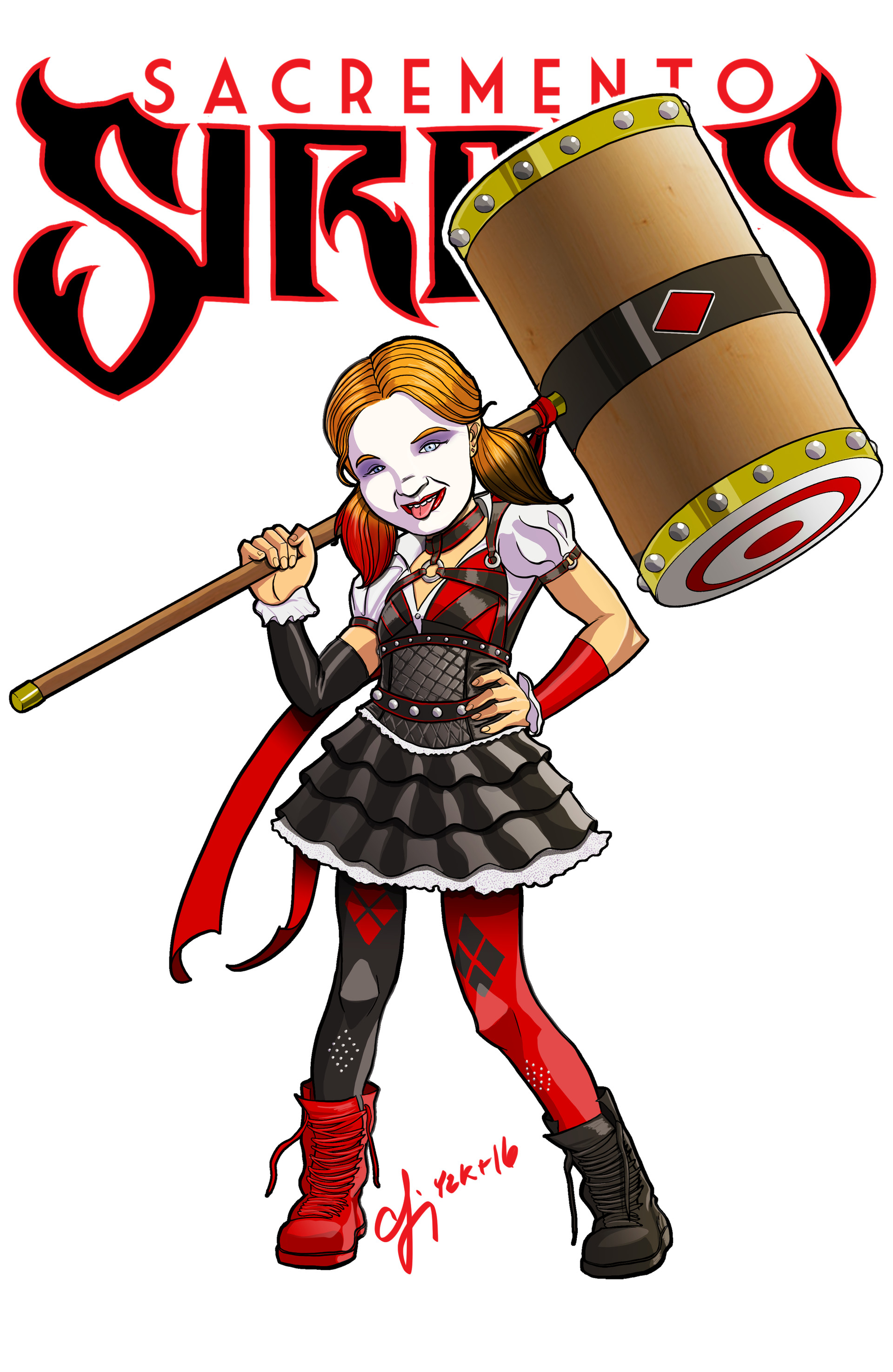 ArtStation - Sacremento Sirens Family Portrait