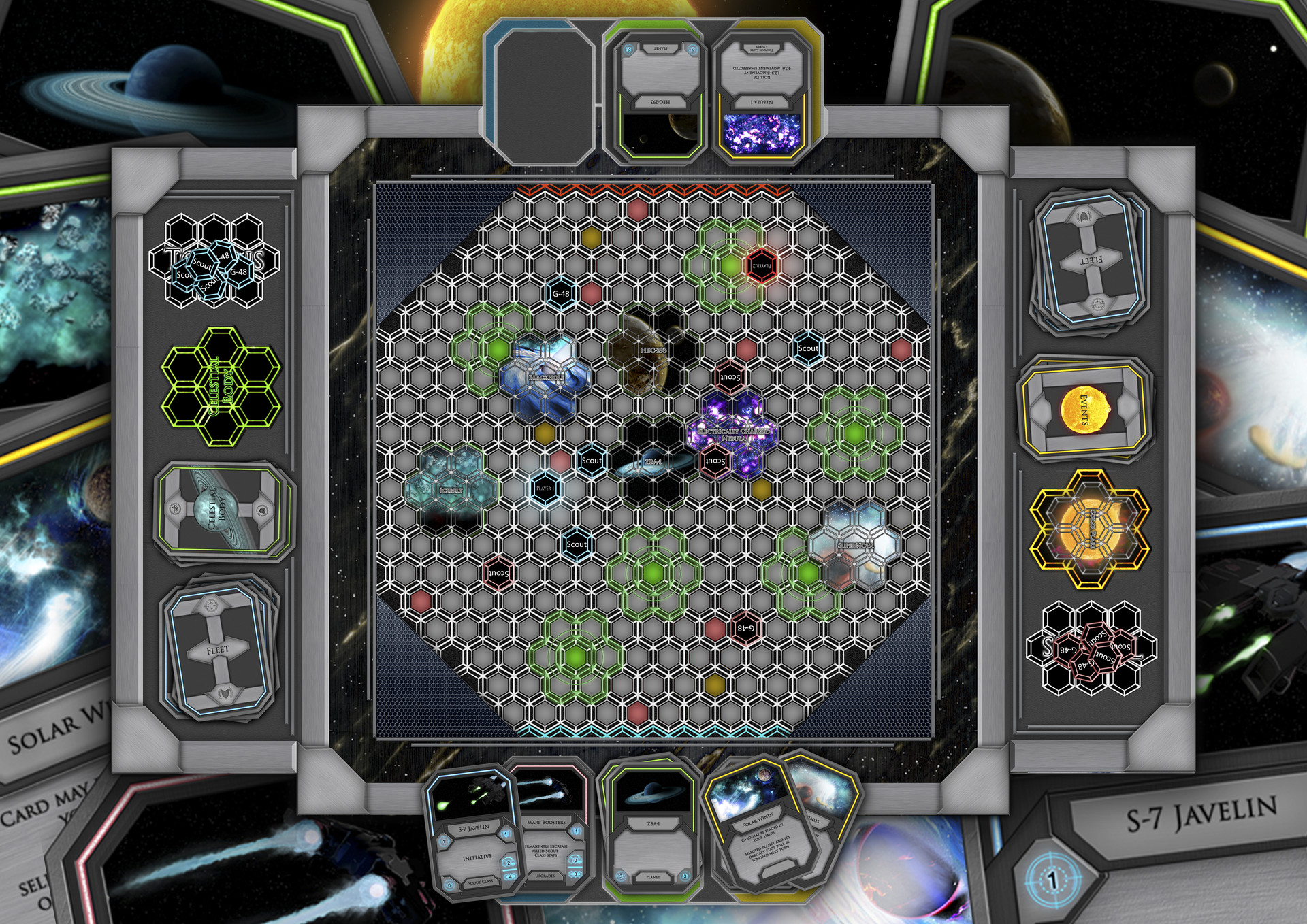 ArtStation - Sci-Fi Boardgame Concept