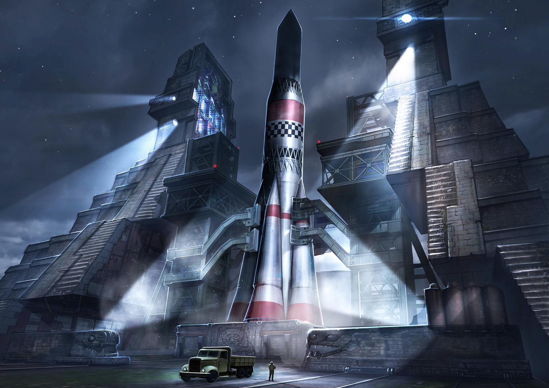 ArtStation - 007 Moonraker