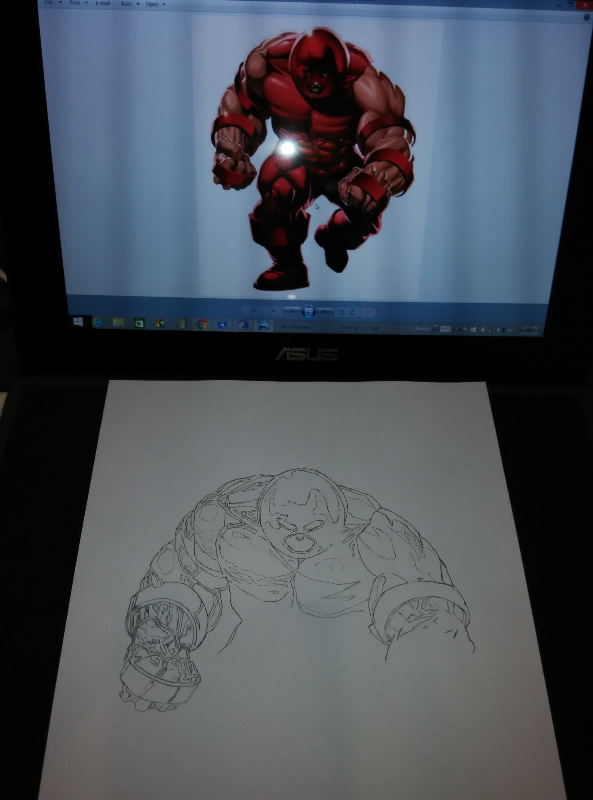 ArtStation - The Unstoppable Juggernaut - W.I.P