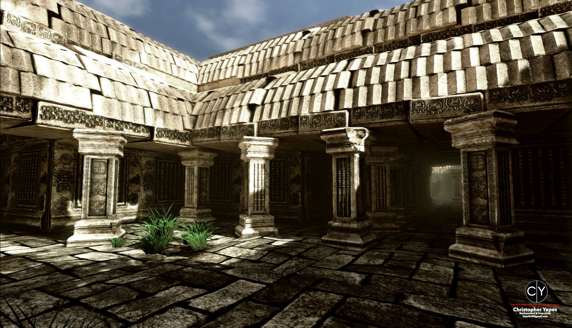 ArtStation - Mayan Temple