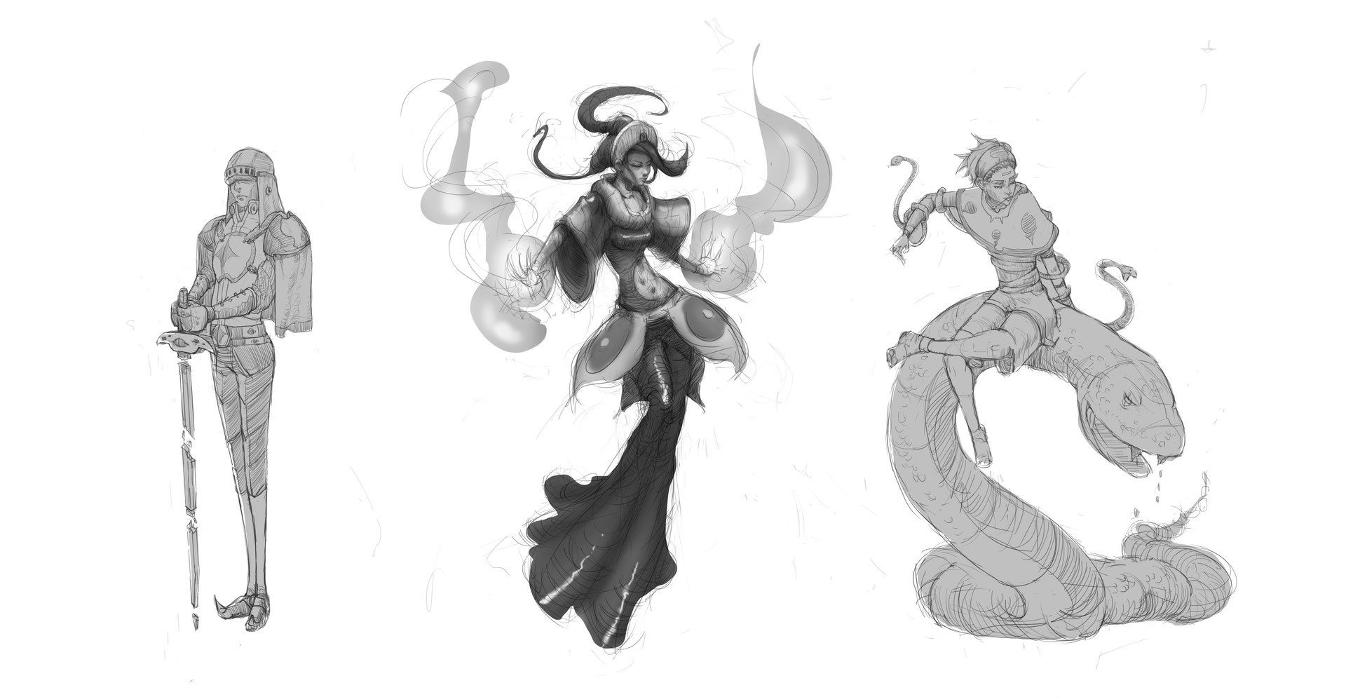 ArtStation - Character sketches