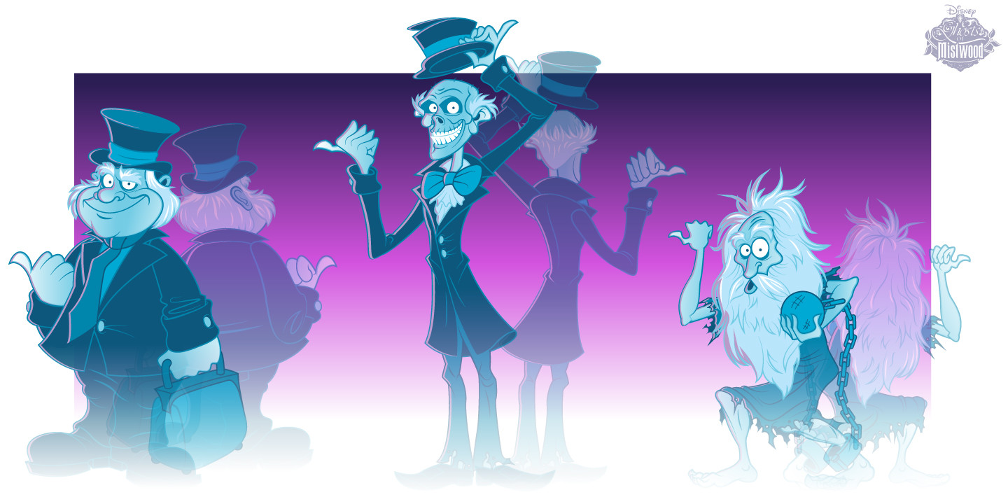 ArtStation - Ghosts of Mistwood-Ghosts