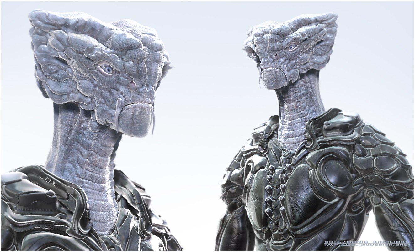 ArtStation - Alien guy