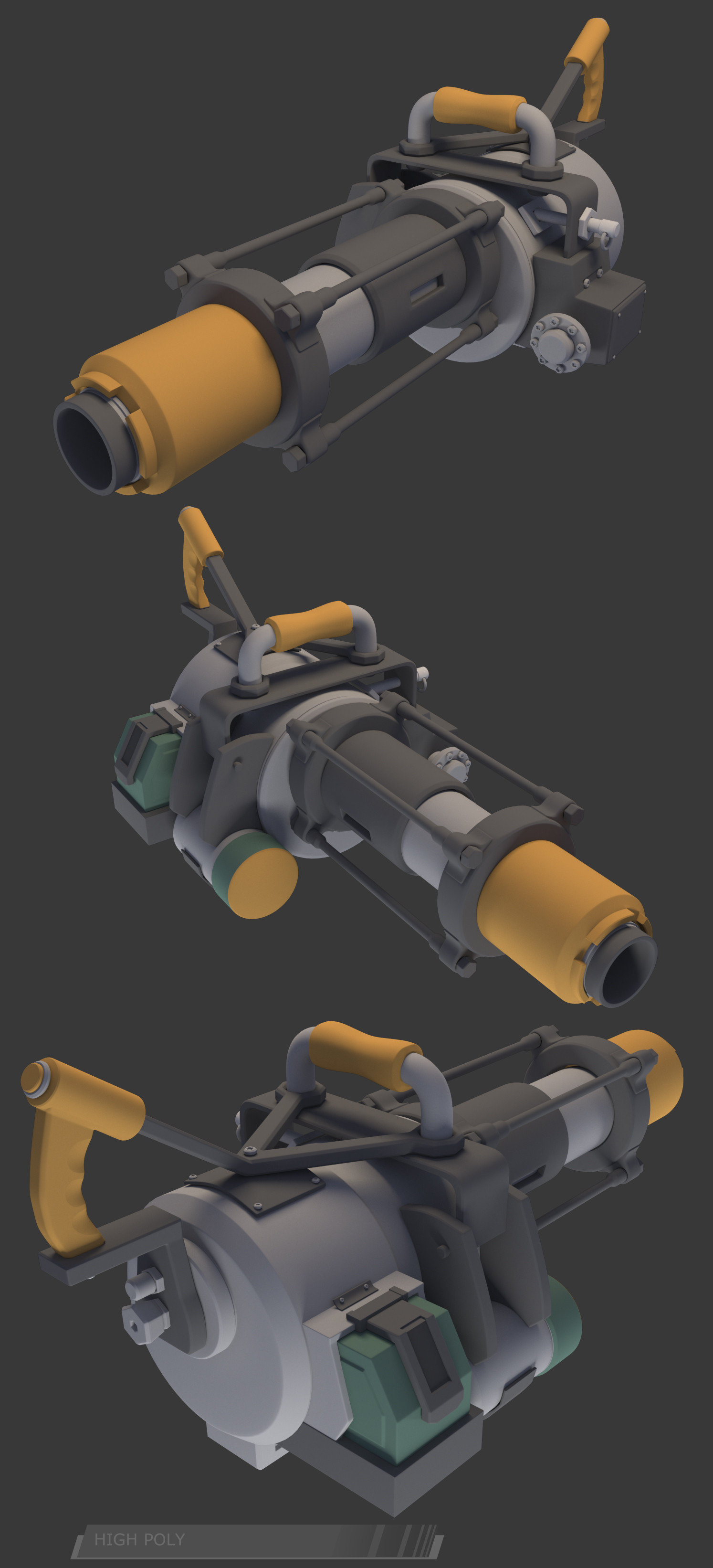 ArtStation - Gun Concept