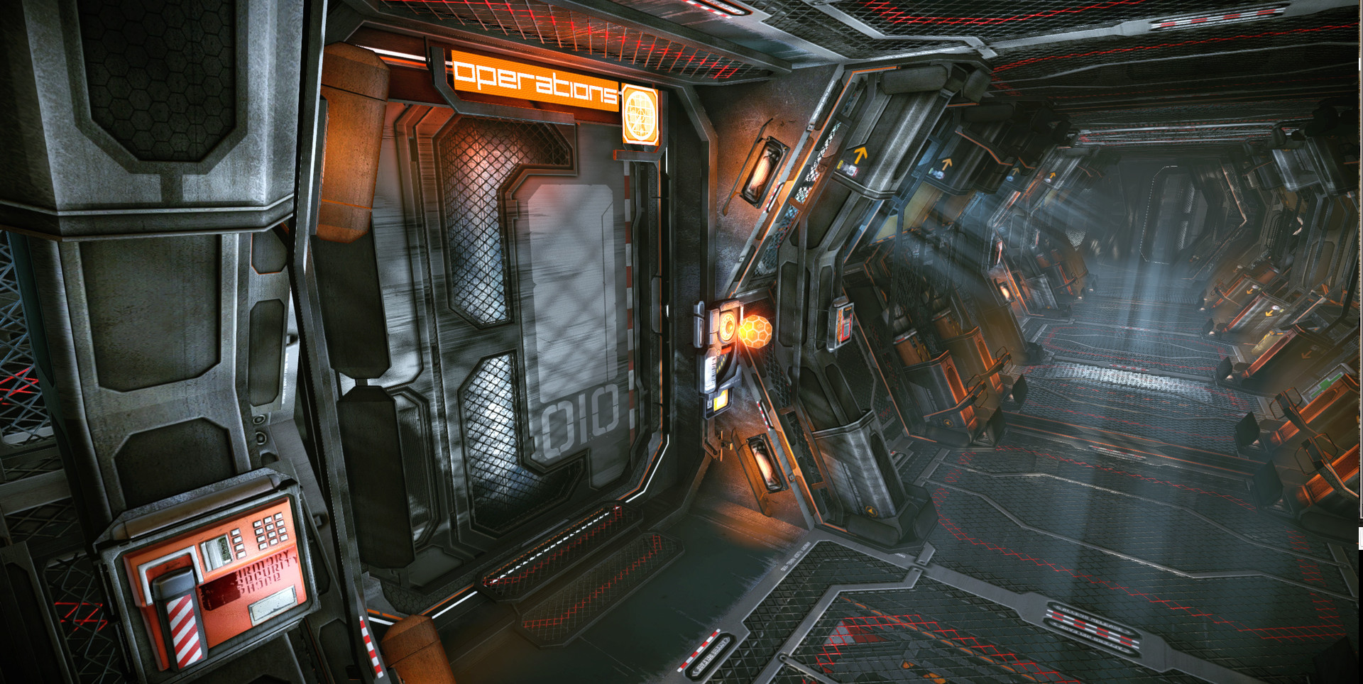 Matt Olson - EVOLVE look dev - armory interior