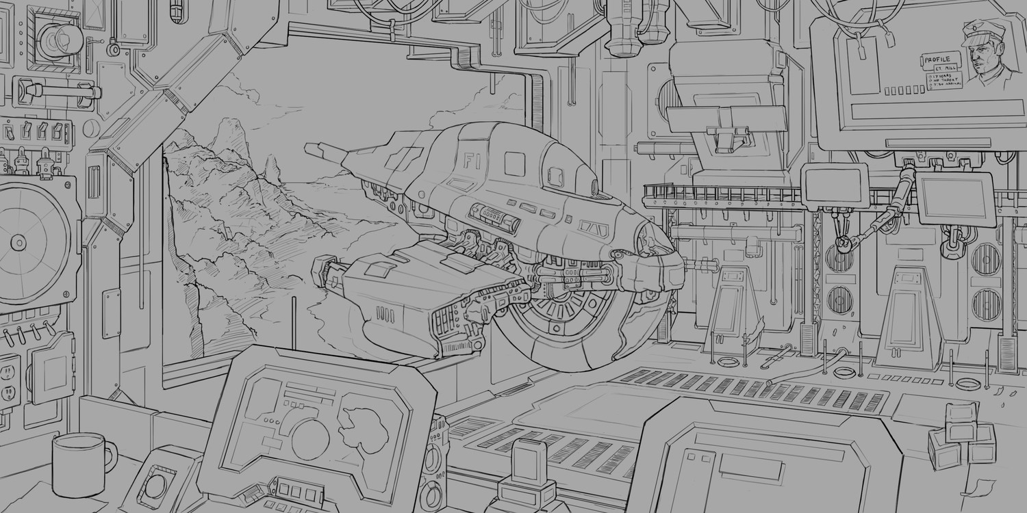 ArtStation - Docking Bay