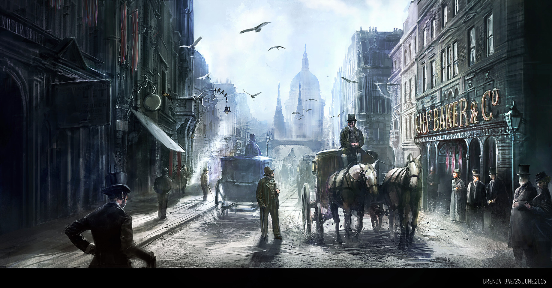 Brenda Bae - 19th Century town