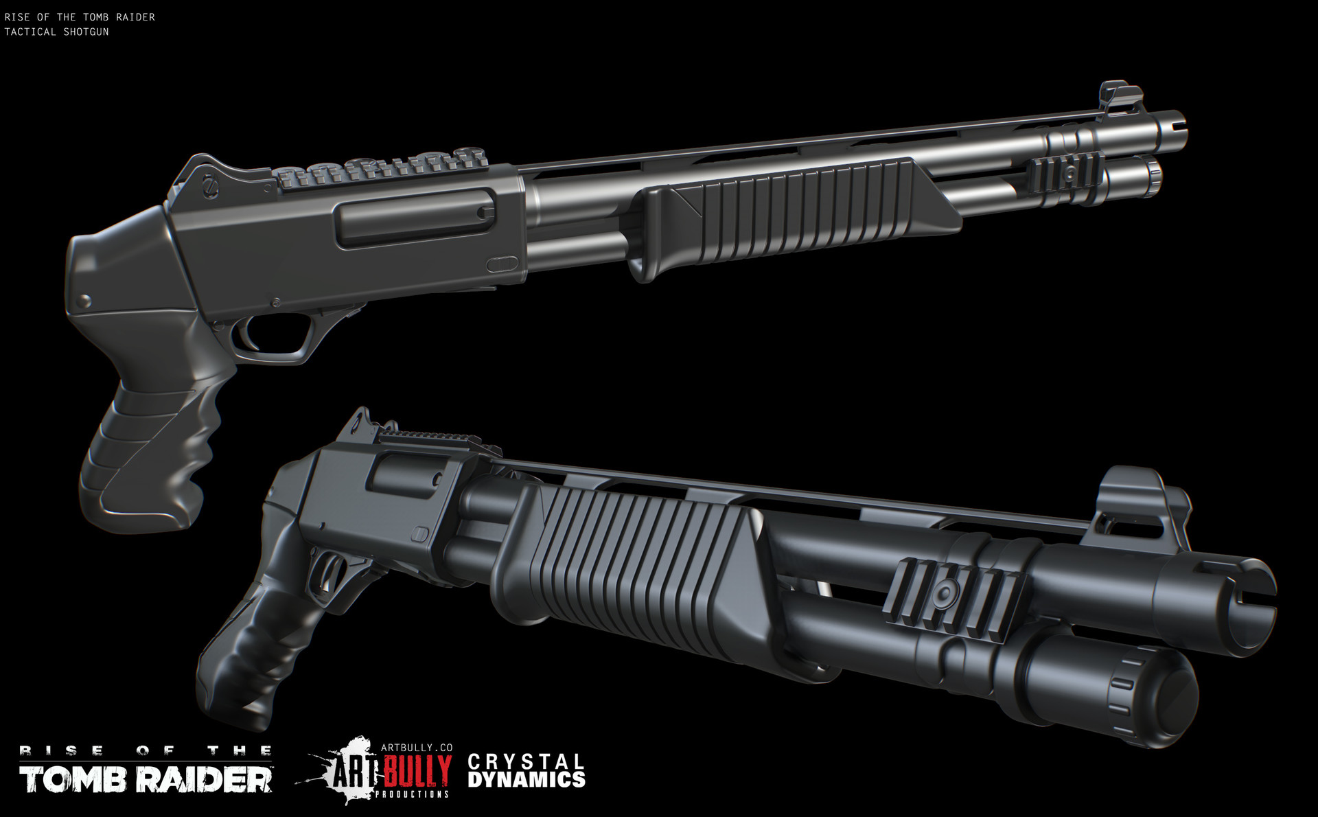 Art Bully Productions - Rise of the Tomb Raider Weapons