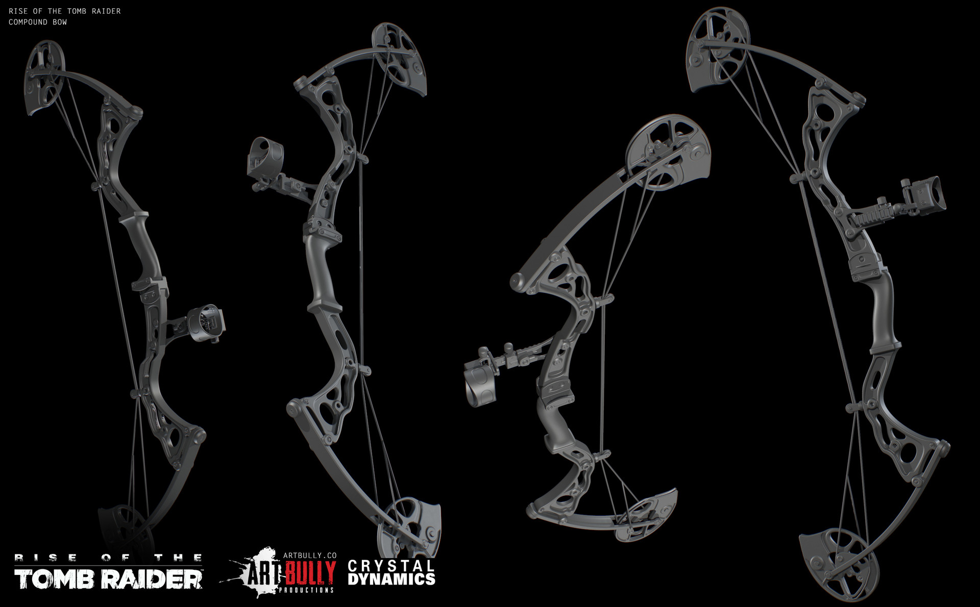 Art Bully Productions - Rise of the Tomb Raider Weapons