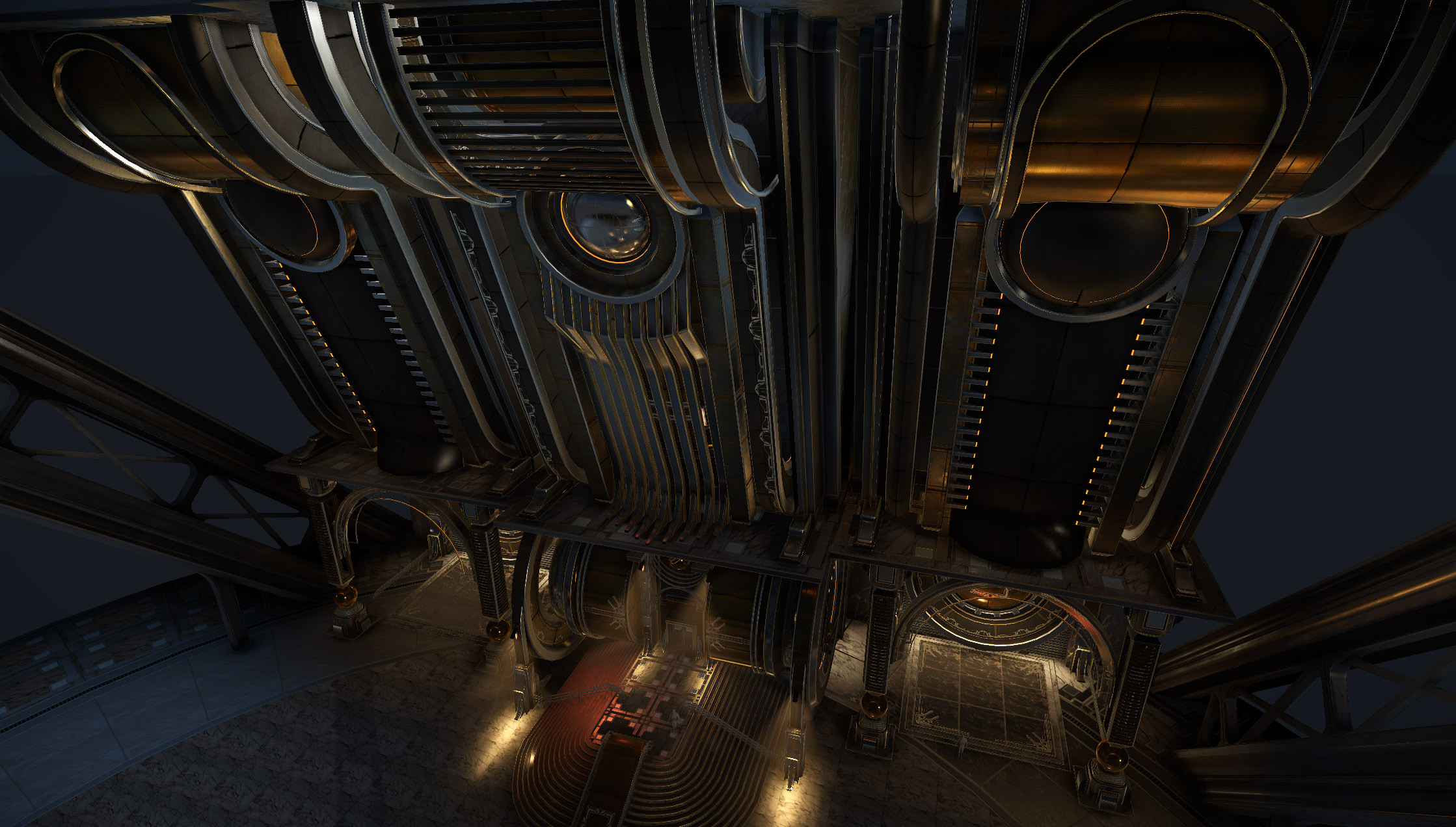 Matt Olson - Art deco sci-fi architecture