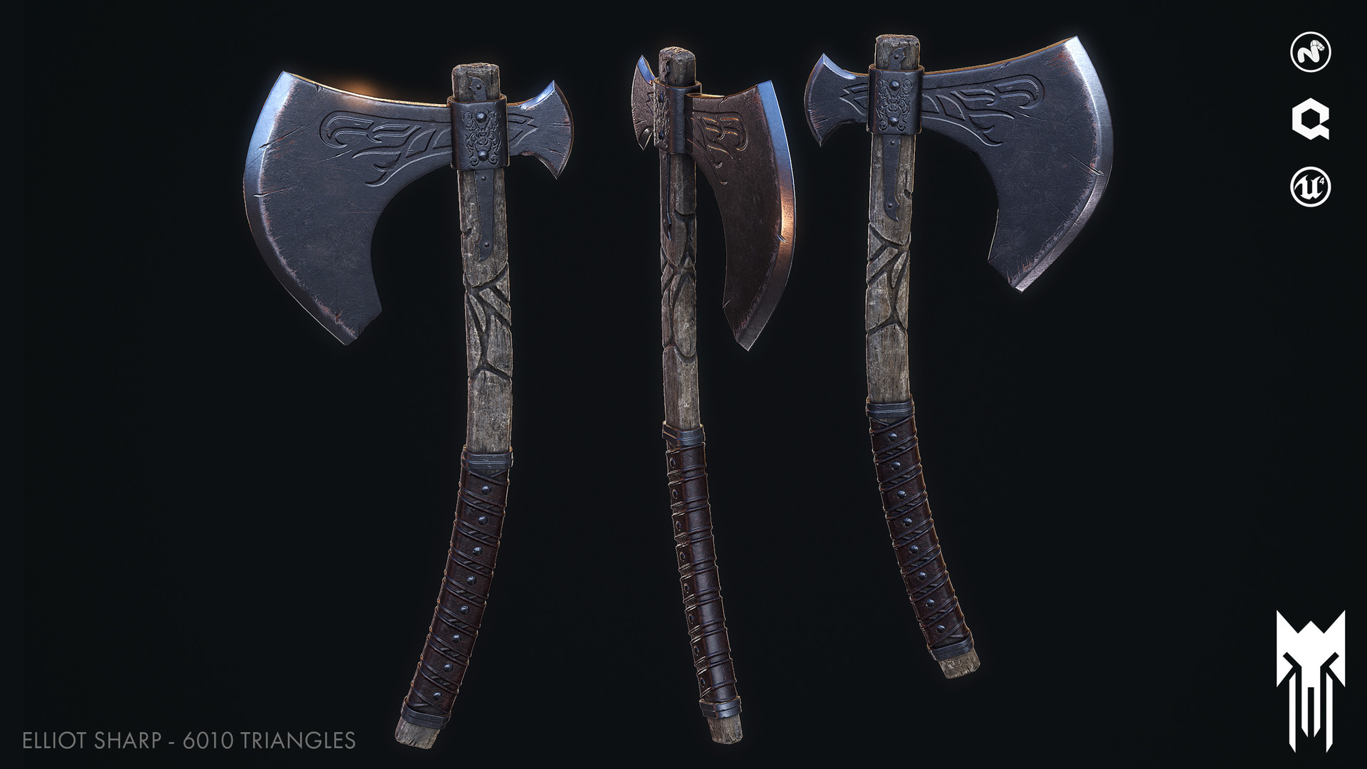 Elliot Sharp - Freelance 3D Artist - WIP Melee Weapons Pack for UE4 ...