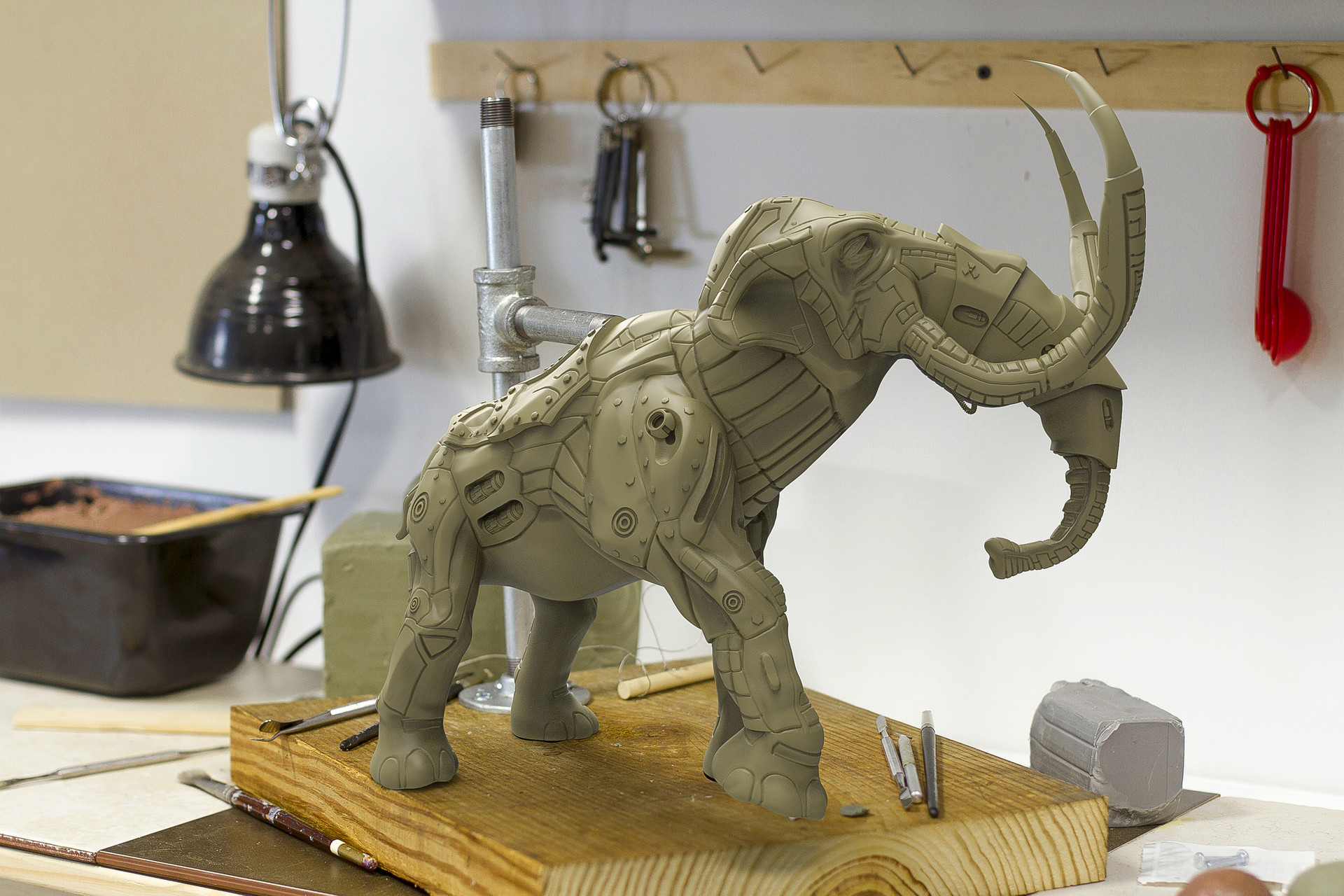 ArtStation - Bionic Mammoth Concept