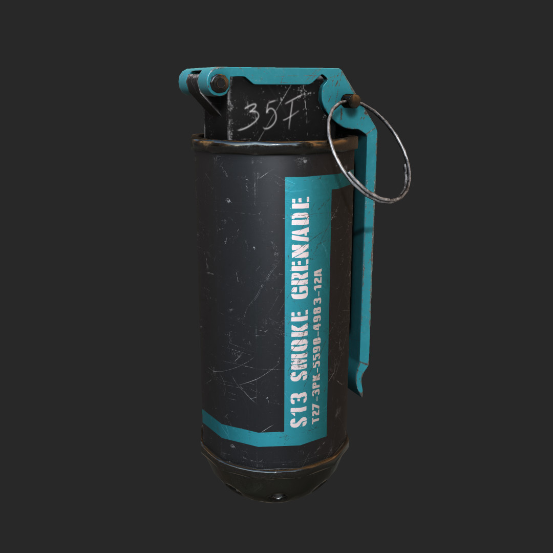 ArtStation - Smoke grenade