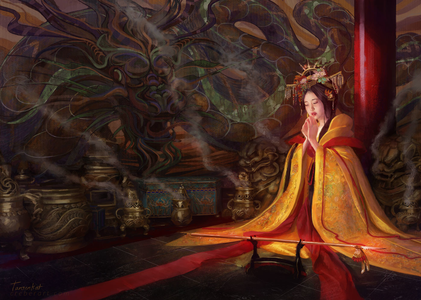 ArtStation - Six Celestial Swords, Book I