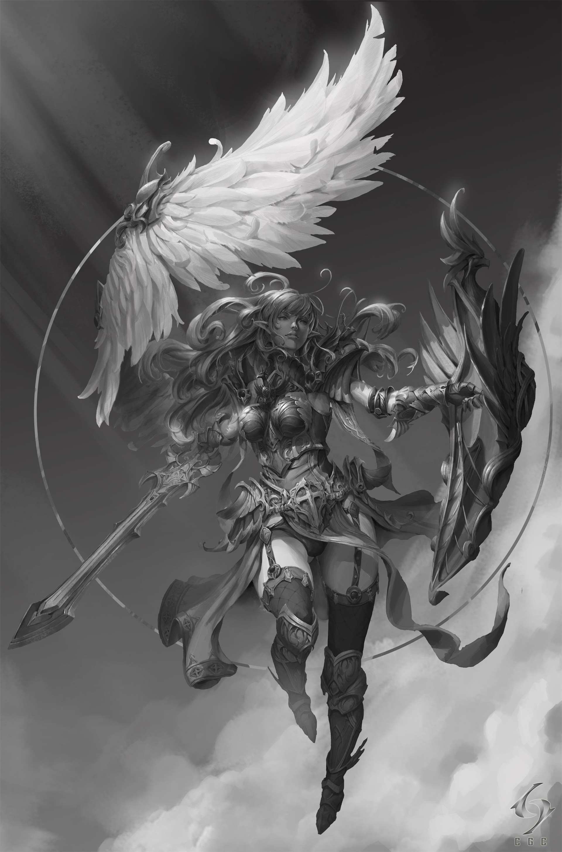 ArtStation - -CGC- 2016 Artworks Angel