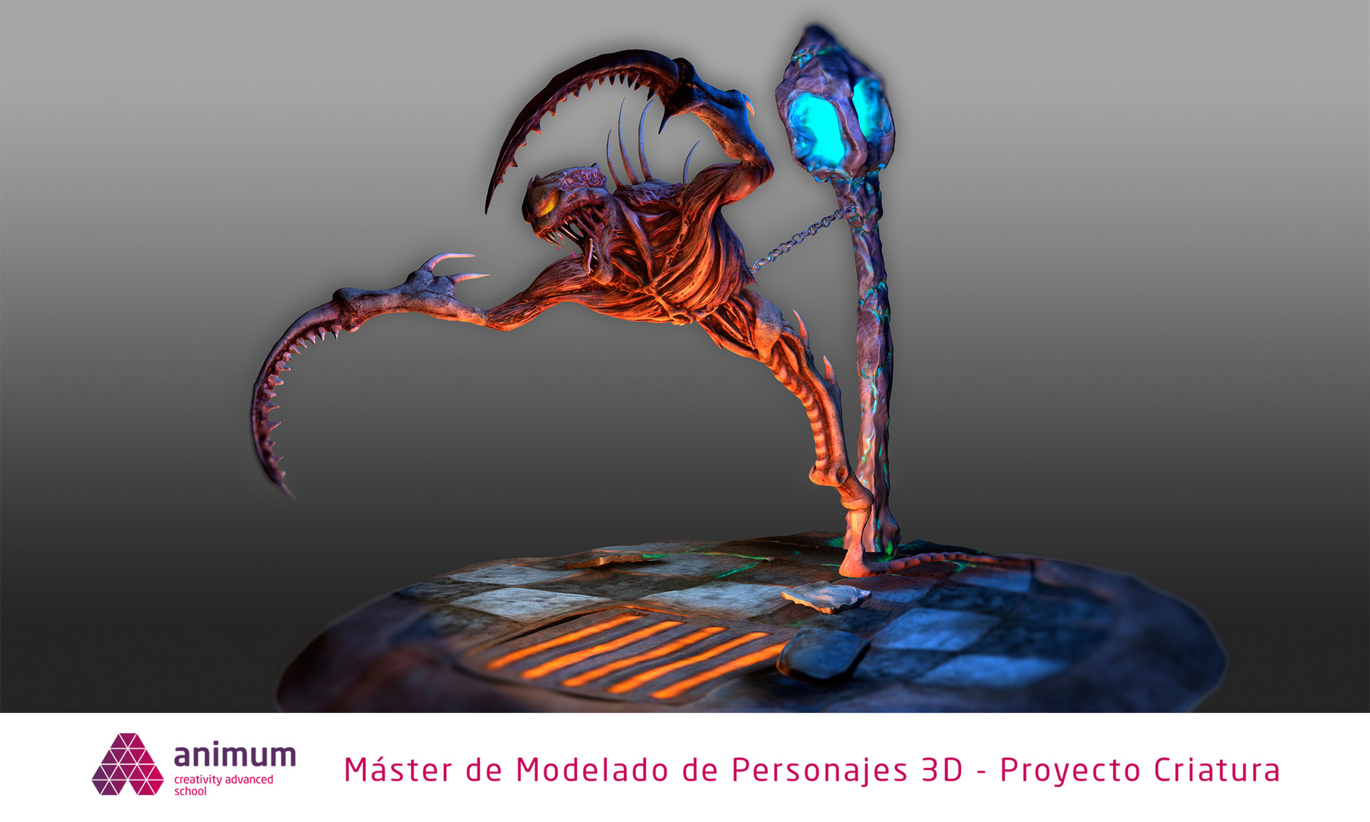 ArtStation - Animum 3D School - Creature