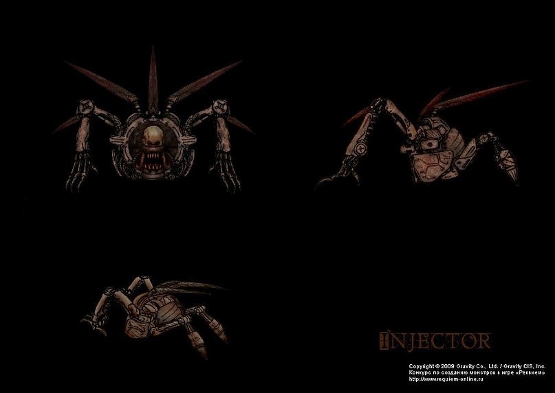 ArtStation - MMO Requiem Online ( Mutant Concept 5 2009 )