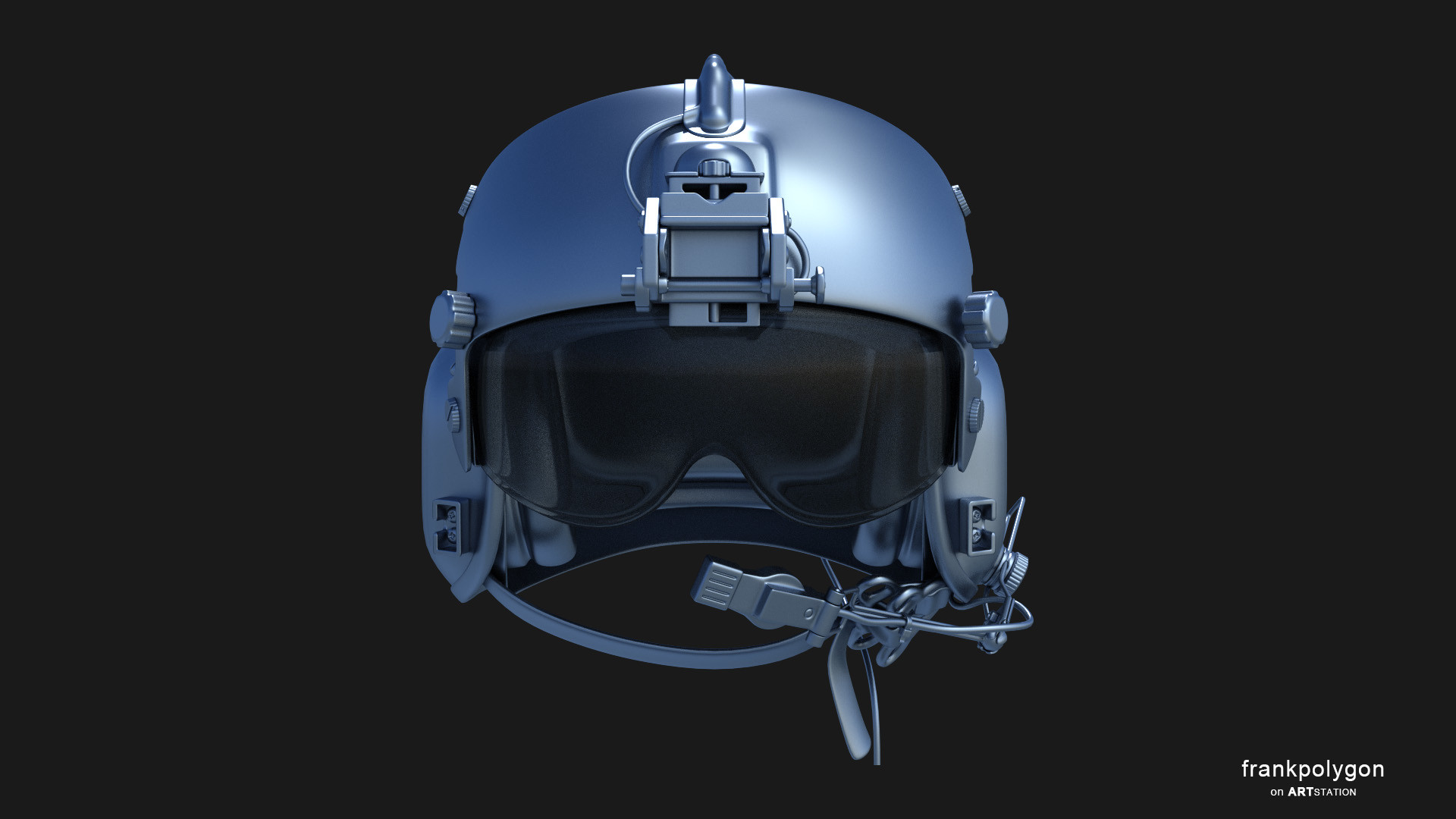 ArtStation - Crew Helmet (High Poly)