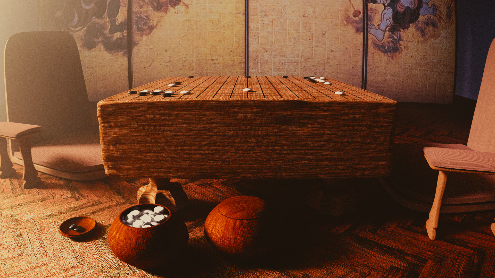 ArtStation - Goban Room