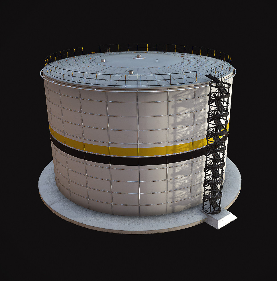 ArtStation - Oil Tank
