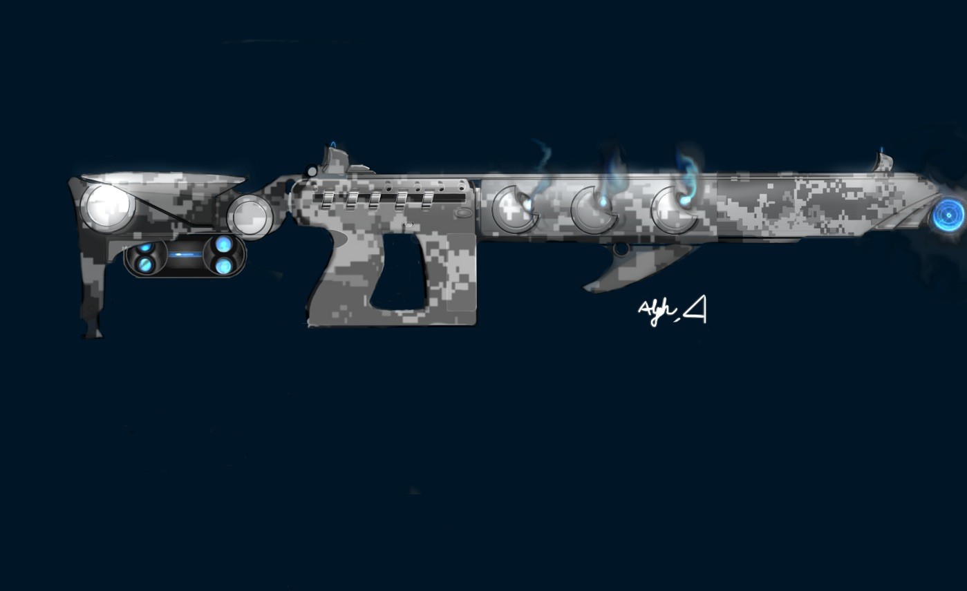 ArtStation - Concept Solar Rifle