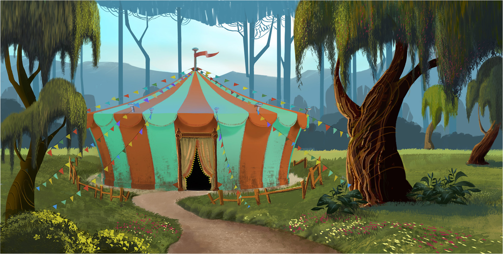 ArtStation - little circus out of town