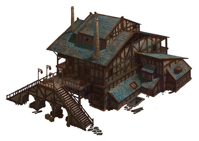 ArtStation - Common Medieval House